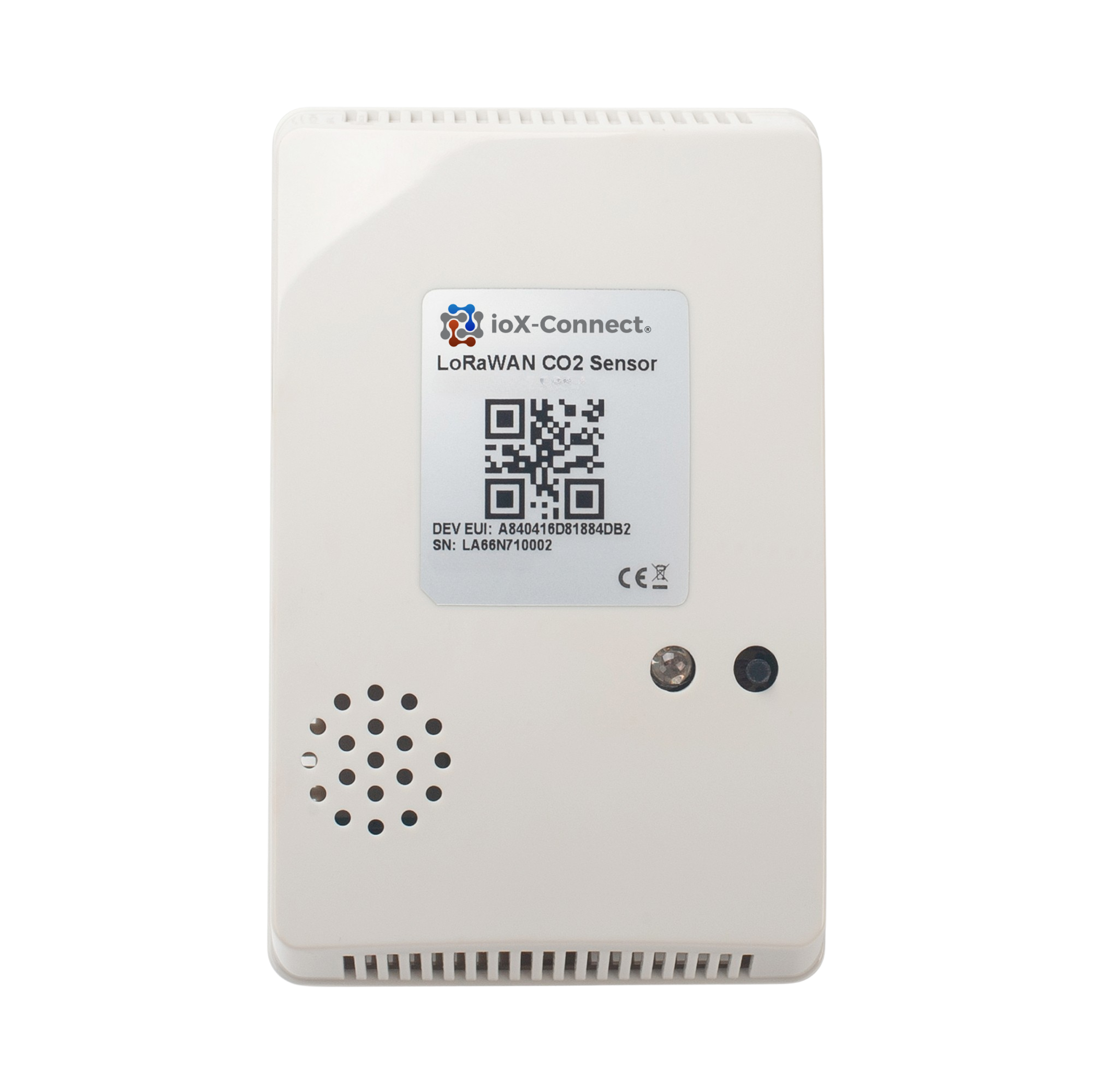 4-in-1 LoRaWAN Air Quality Sensor with CO₂ Alarm | ioX-Connect