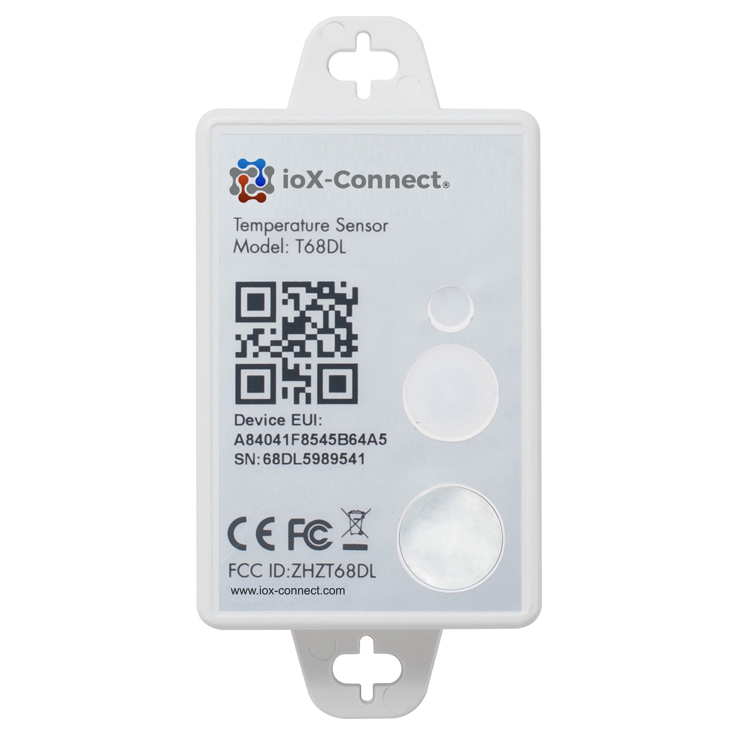 LoRaWAN Enterprise Temperature Sensor – ioX-Connect