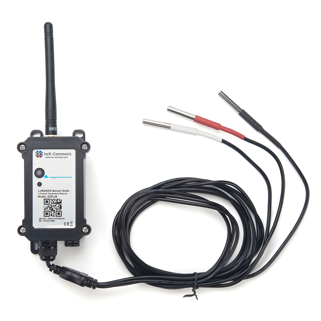 LoRaWAN Industrial Water Leak Rope Sensor | ioX-Connect